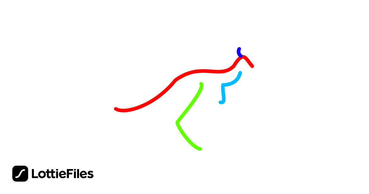 Free Kangaroo v1 Animation by Shiloh Vanaver | LottieFiles