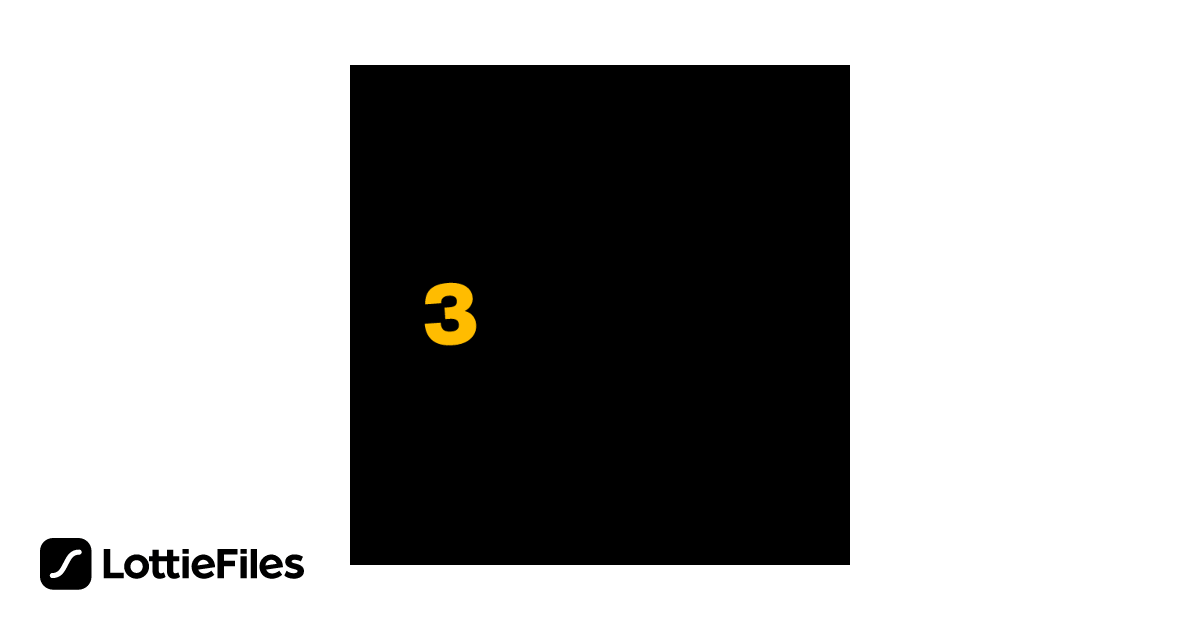 Free Count Down 5 to 1 Morphing Numbers Animation by Ghanshyam ...