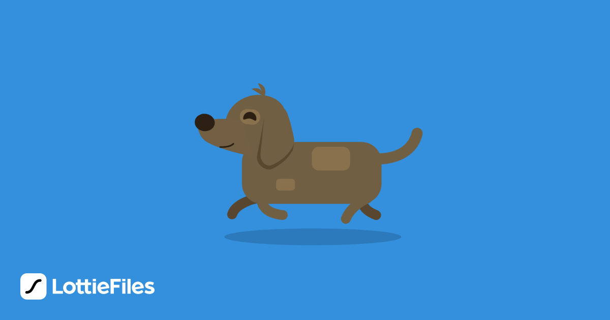 Free Lottie Doggie Animation by Michael B. Myers Jr. | LottieFiles