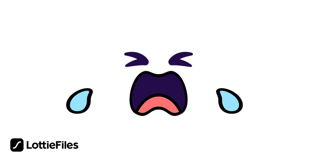 Free Crying Animation by Zubia Naseer | LottieFiles