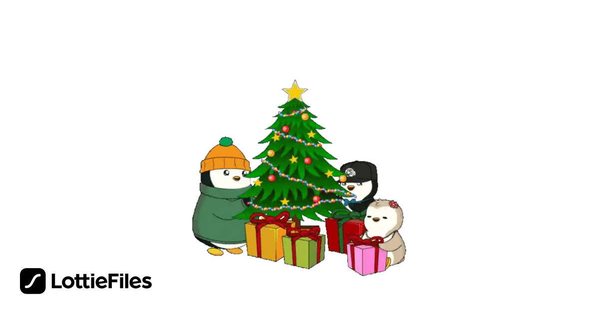 Pudgy Christmas by pp mcghee - LottieFiles