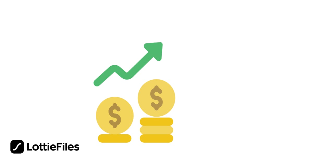 Free Growth profit Animation by MD Abdur Rahim | LottieFiles