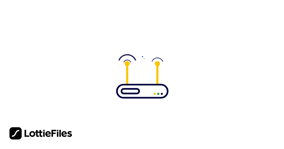 Free Router Device Animation by Mohamed Abdulrhman hassan | LottieFiles
