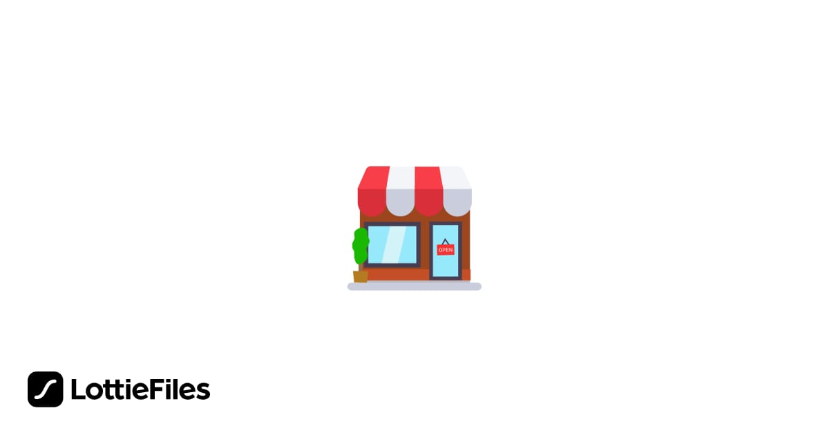 Free Store Animation by Daniel Bogdanov | LottieFiles