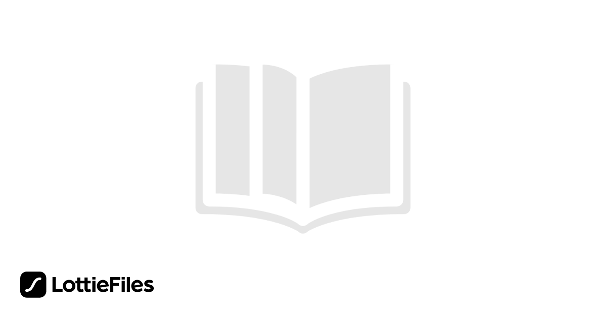 Free Book Animation by Naman Srivastava | LottieFiles