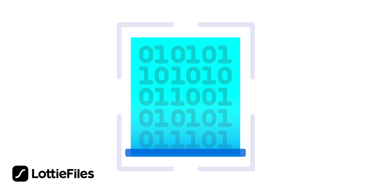 Free Binary Scan Animation by MD Abdur Rahim | LottieFiles