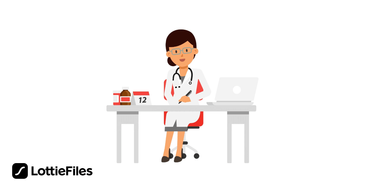 Free Doctor Animation by Aexr Graphics | LottieFiles