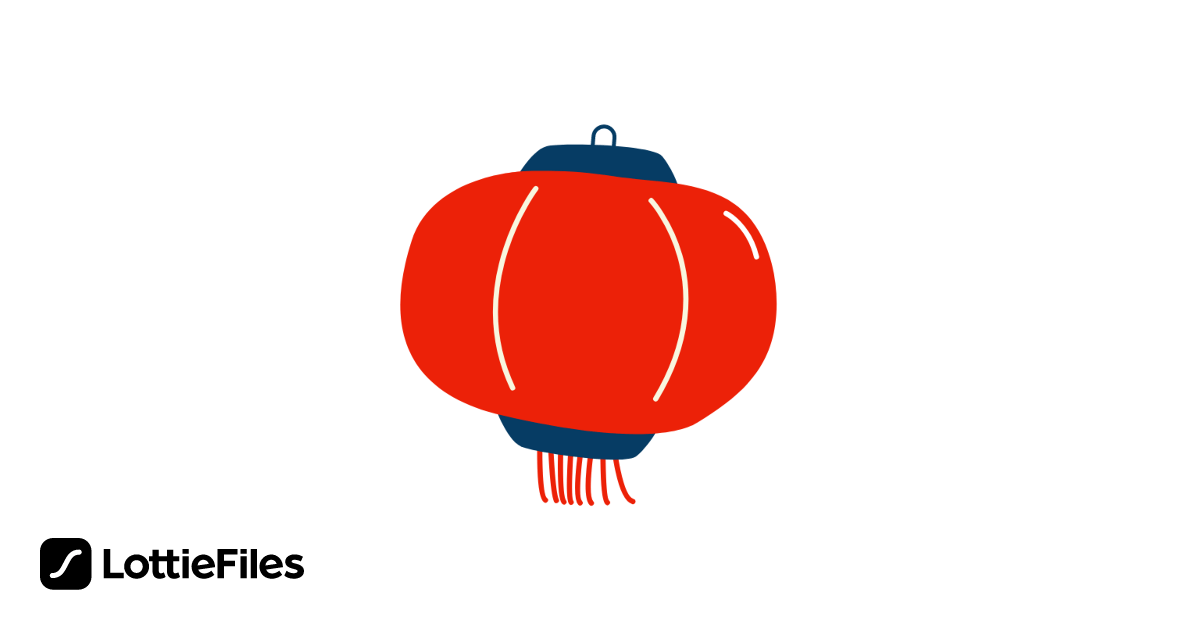 Free Red Lantern Animation by LottieFiles | LottieFiles