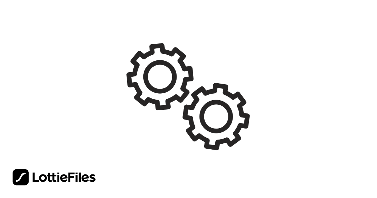 Free Simple Gear Animation Animation by Sean Geoffrrey Caare | LottieFiles