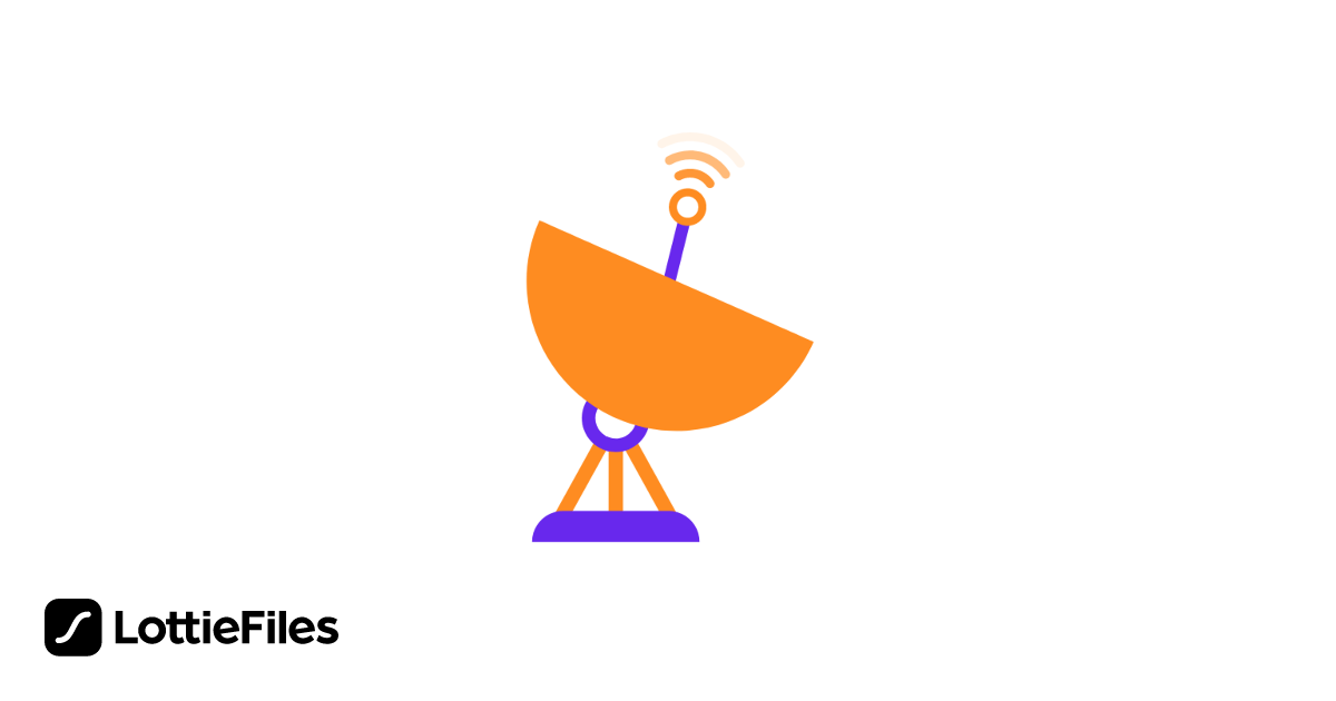 Free satellite antenna Animation by SM Rony | LottieFiles