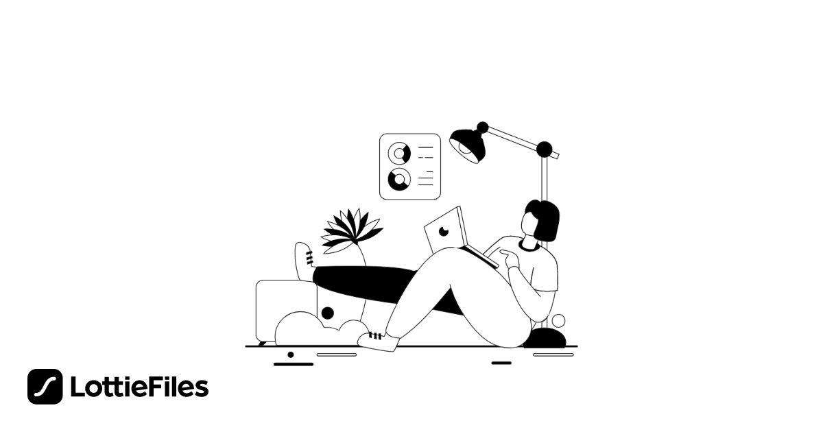 Free work from home Animation by Aniee | LottieFiles