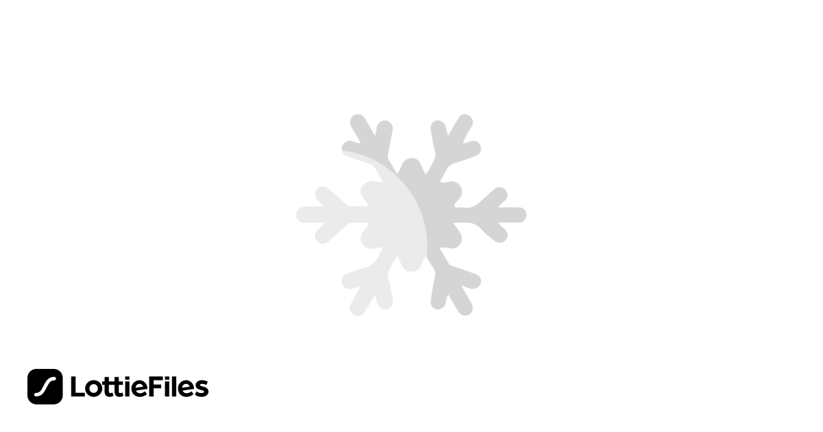Free Snowflake Animation by Carsten Eliasen | LottieFiles