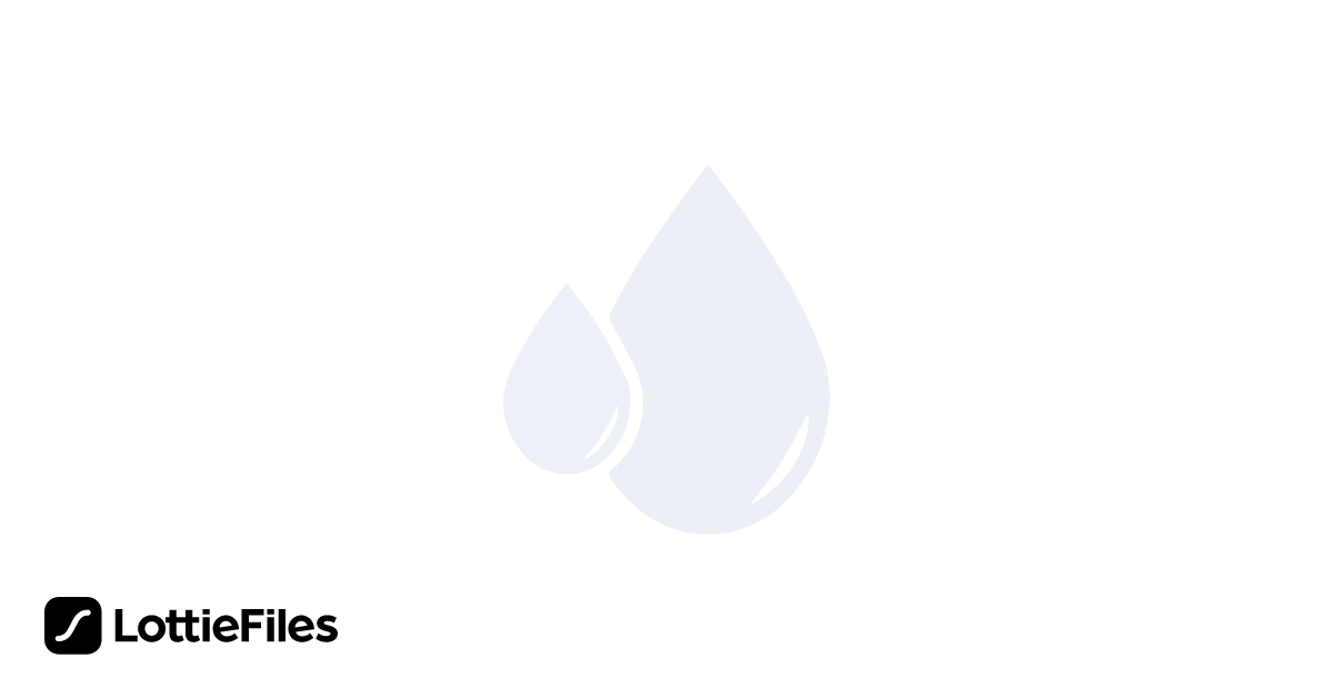 Free Two drops Animation by Carsten Eliasen | LottieFiles