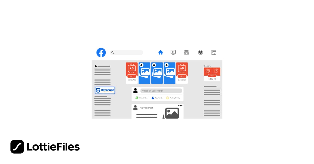 Free Facebook Ads Animation by UltraFast SolutionLTD | LottieFiles