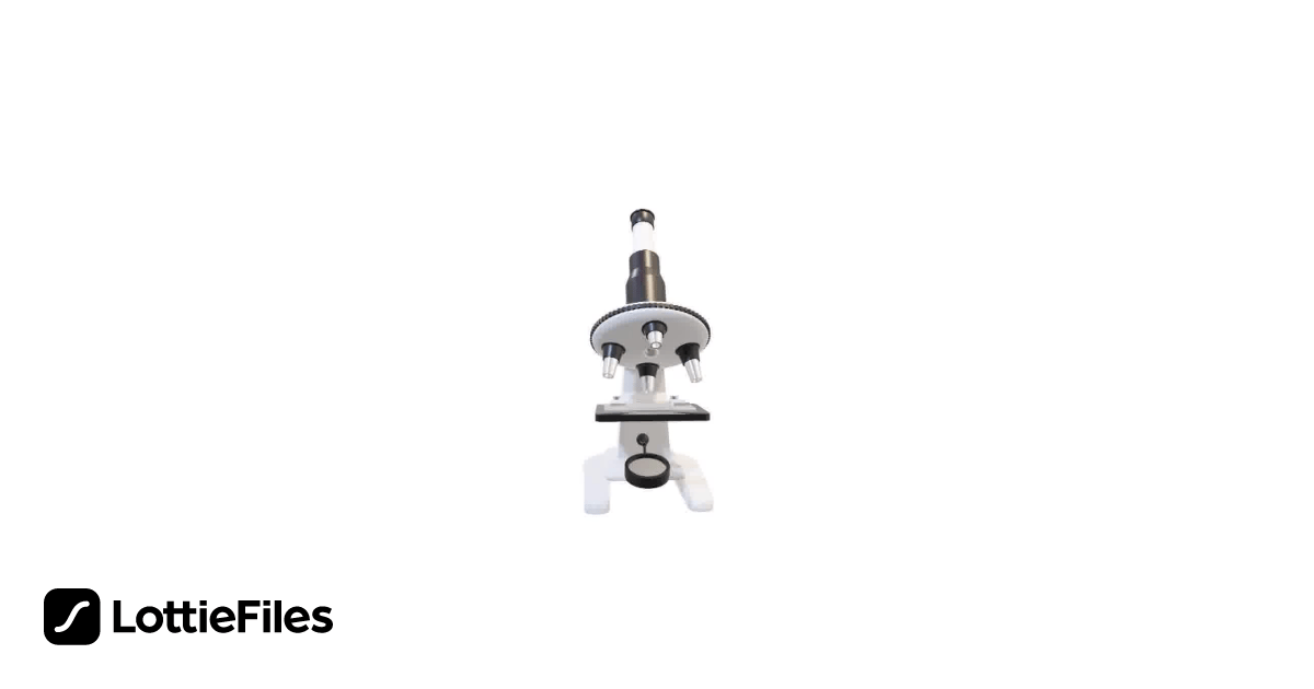 Free Microscope Rotate Animation by Rachel Skwerer | LottieFiles