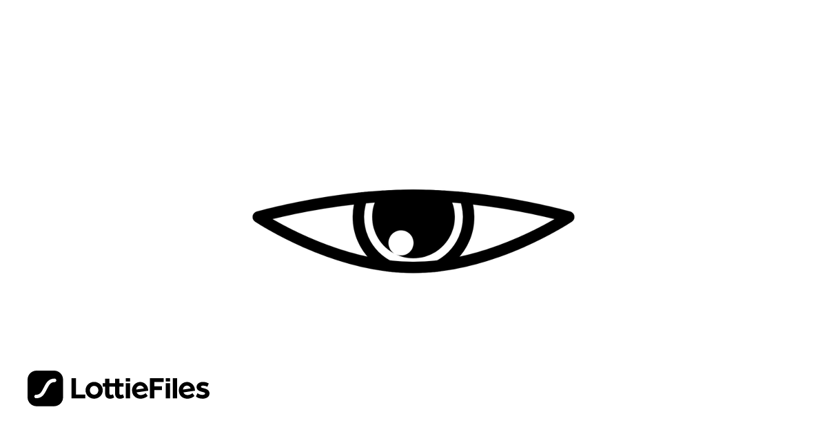 Free Eye blinking Animation by Alex Ander | LottieFiles