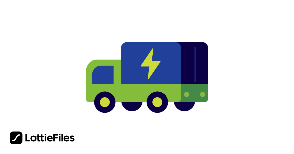 Free Electric Truck Animation by Feelplus Creator | LottieFiles