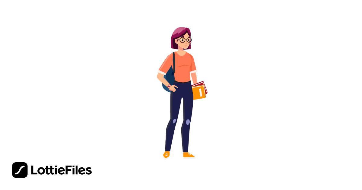 Free Student Animation by Ника Зенкевич | LottieFiles