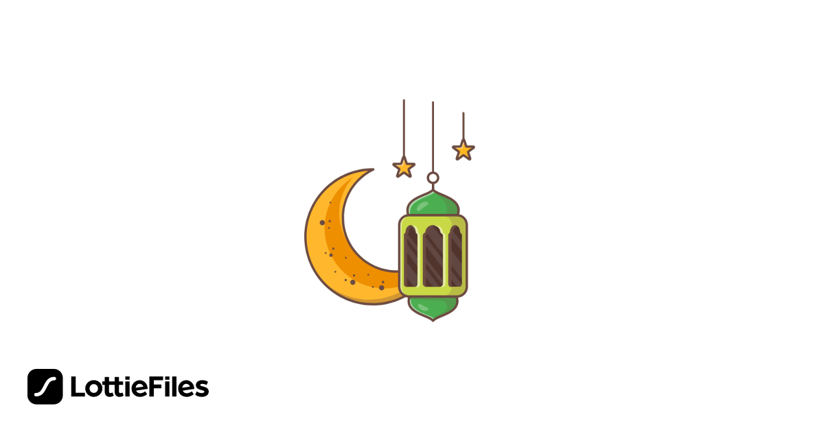 Free Raya Moon Lantern Animation by azhar alam | LottieFiles