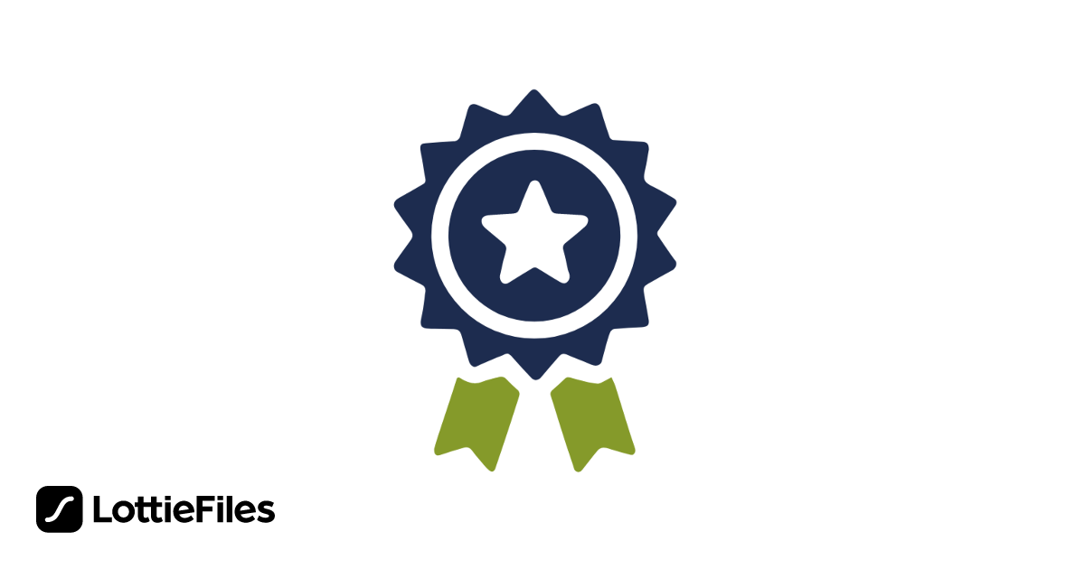 Free Chrysalis Award Rosette Animation by Matthew Harpham | LottieFiles