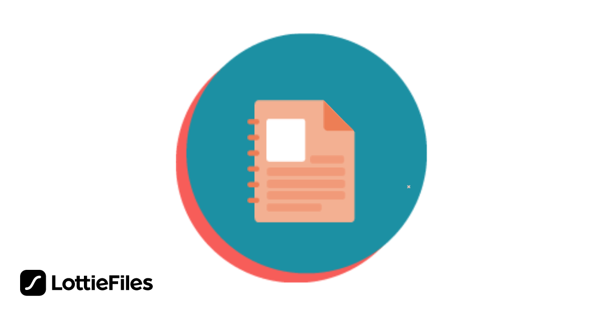 Free Note Book Animation by Harish Khatarkar | LottieFiles