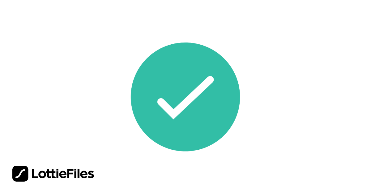 Free checked icon Animation by noobiew | LottieFiles