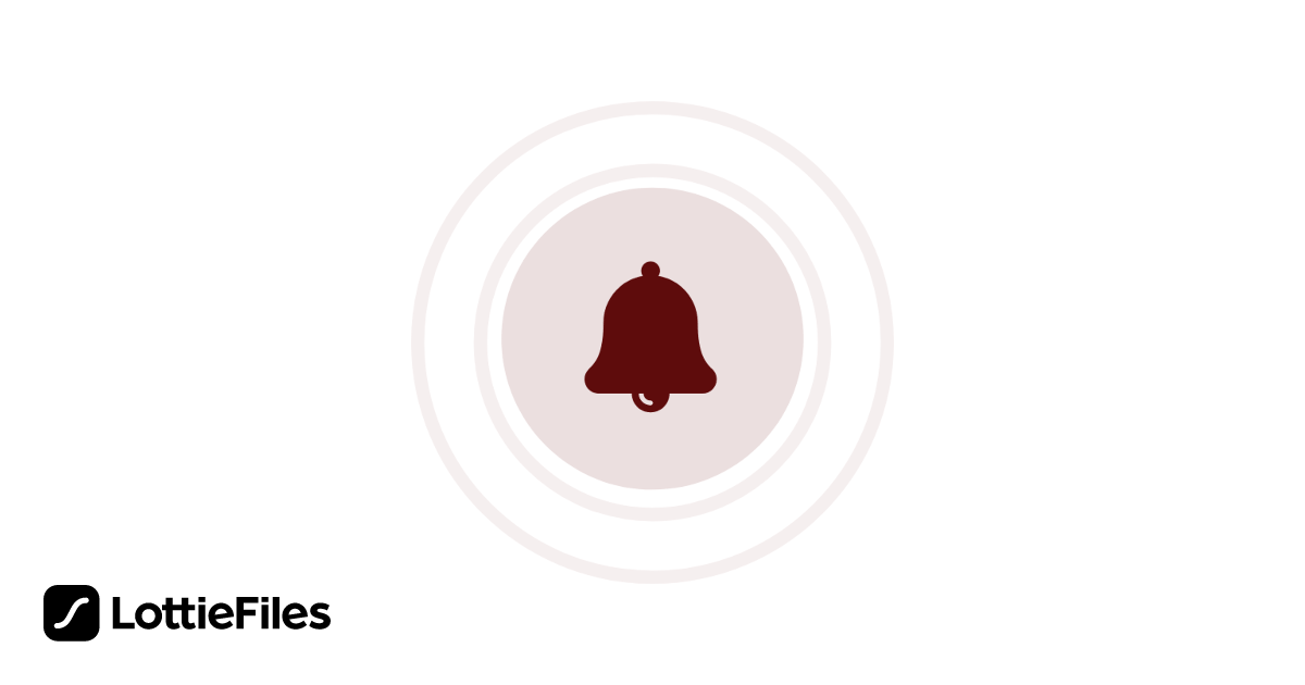 Free Bell icon Animation by Mahindra P | LottieFiles