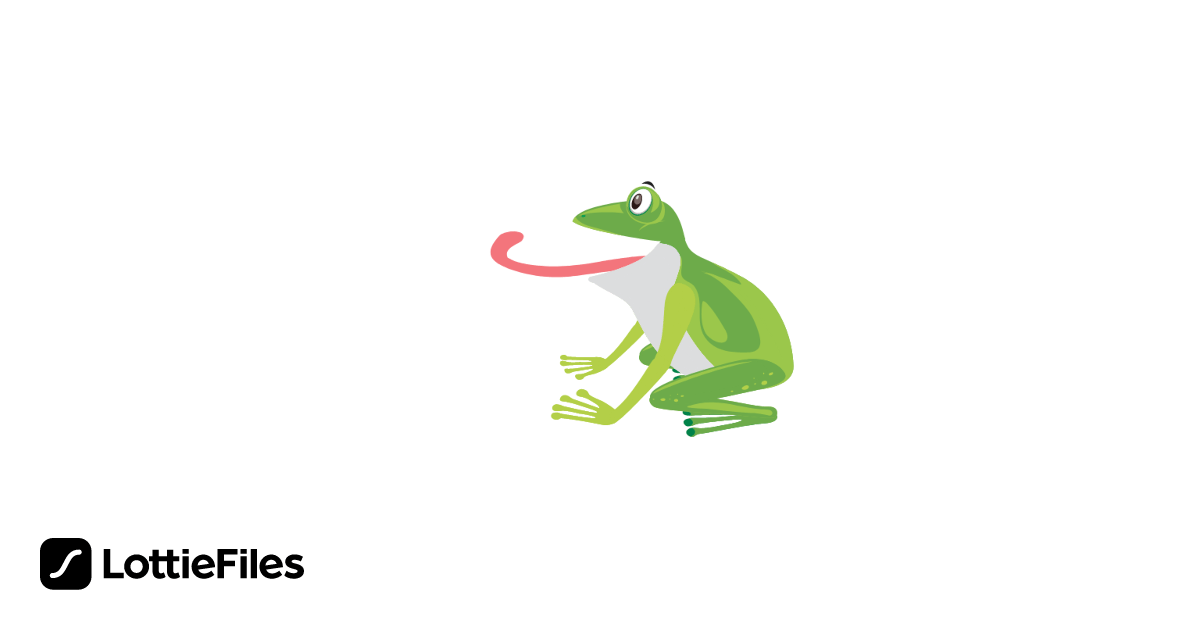 Free Frog Animation by Summer kc | LottieFiles