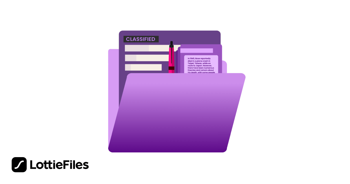 Free Folder Animation by Ketan Tater | LottieFiles