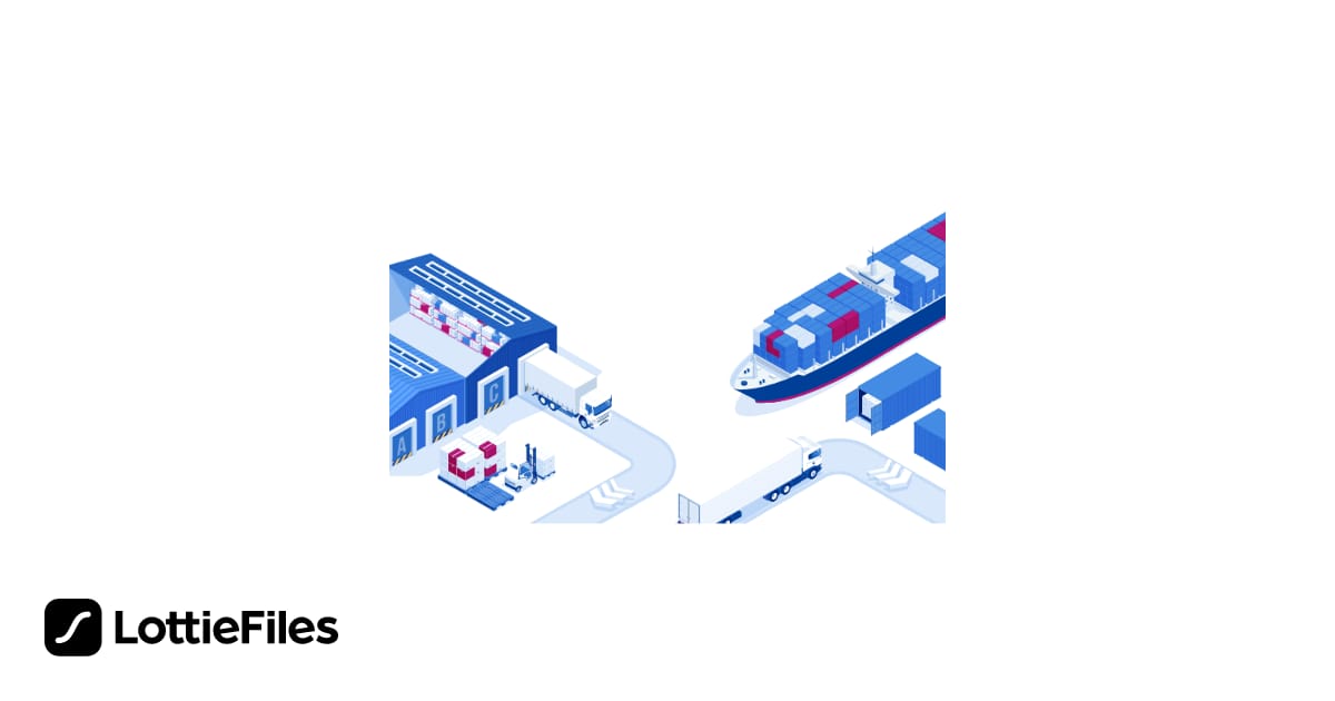 Free Supply Chain and Shipping Animation by Martian Labs - B2B Branding ...