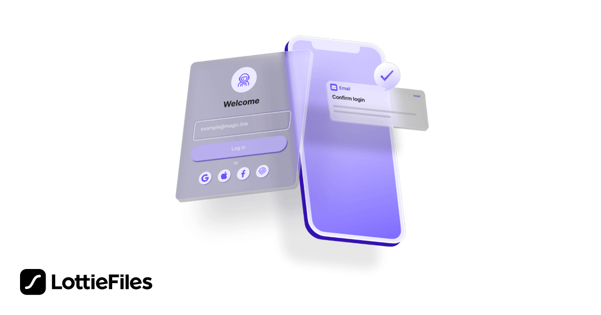 Free Magic Link Animation by Woojin Lee | LottieFiles