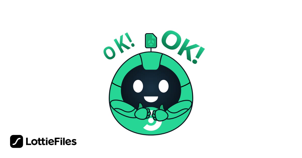 Free OK! OK! OK! Animation by Afif Ridwan | LottieFiles