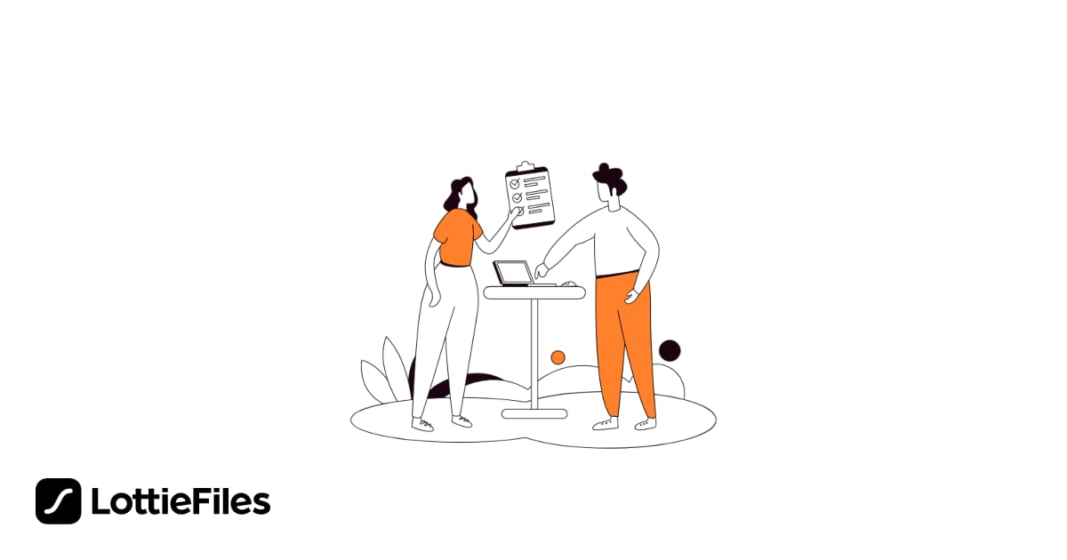 Free Developer discussing different options Animation by NanoAgency ...