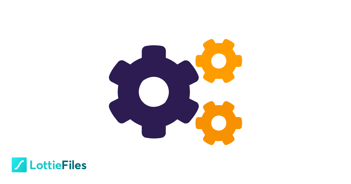 Cog Animation on LottieFiles. Free Lottie Animation