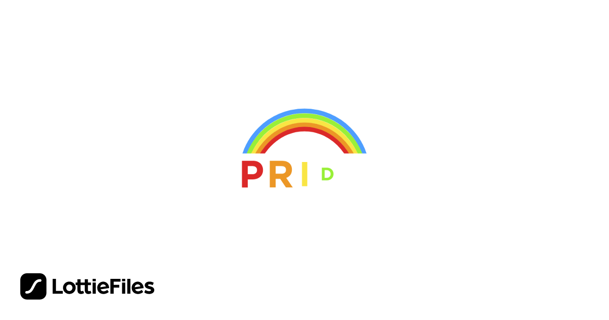 Free Pride Animation by Antony Rahul | LottieFiles