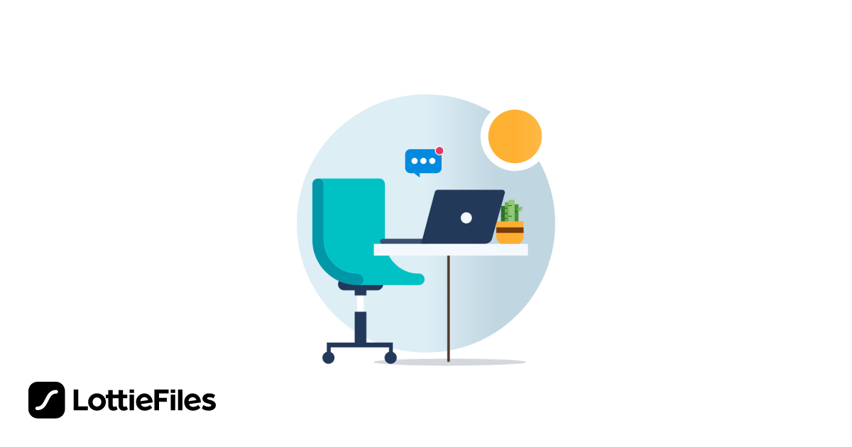 Free Take on Leave Animation by Santi Gunawan | LottieFiles