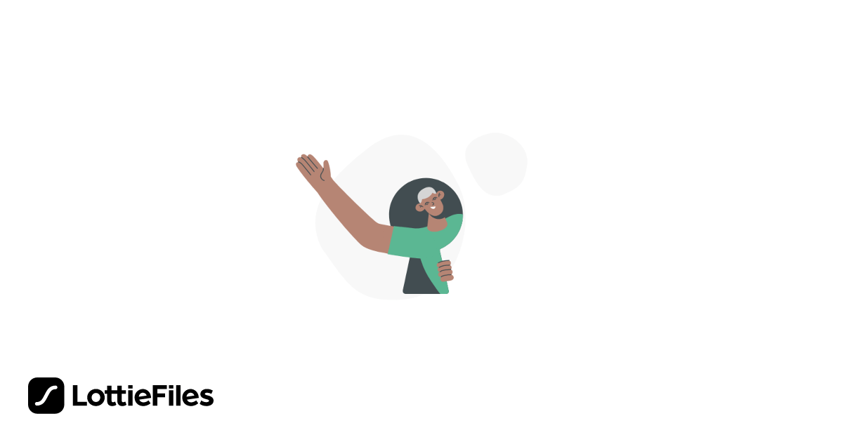 Free Waving hand Animation by Suhayra Sarwar | LottieFiles