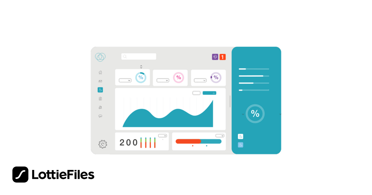 Free Admin Panel Animation by Khyat Bhuva | LottieFiles