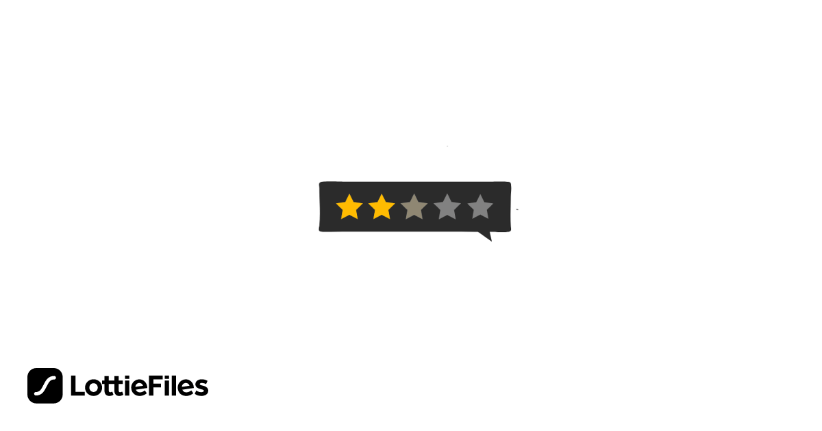 Free Rating Animation by Zedex Studio | LottieFiles