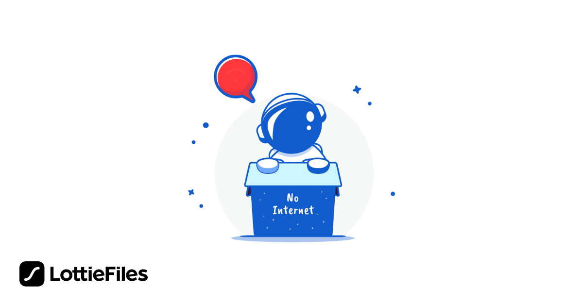 Free No internet Animation by Ahad Paracha | LottieFiles
