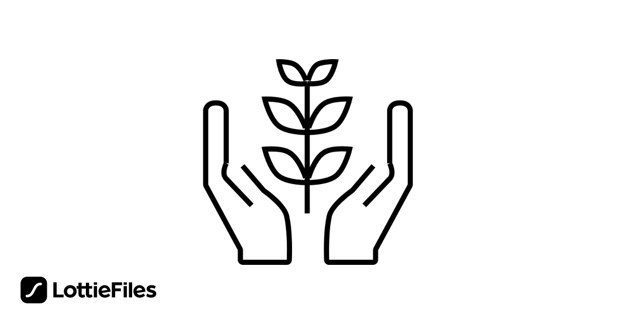Free Grow Tree and Hand Animation by Novaworld Trang | LottieFiles