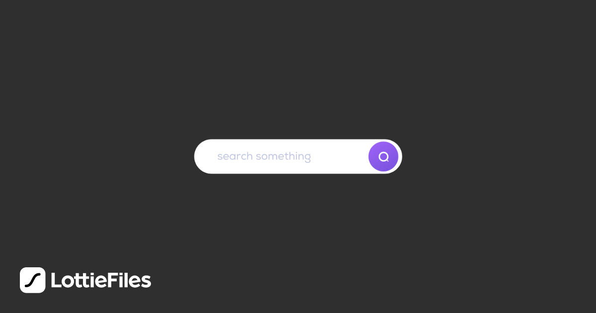 Free Search Box Animation by Ashik Motion | LottieFiles