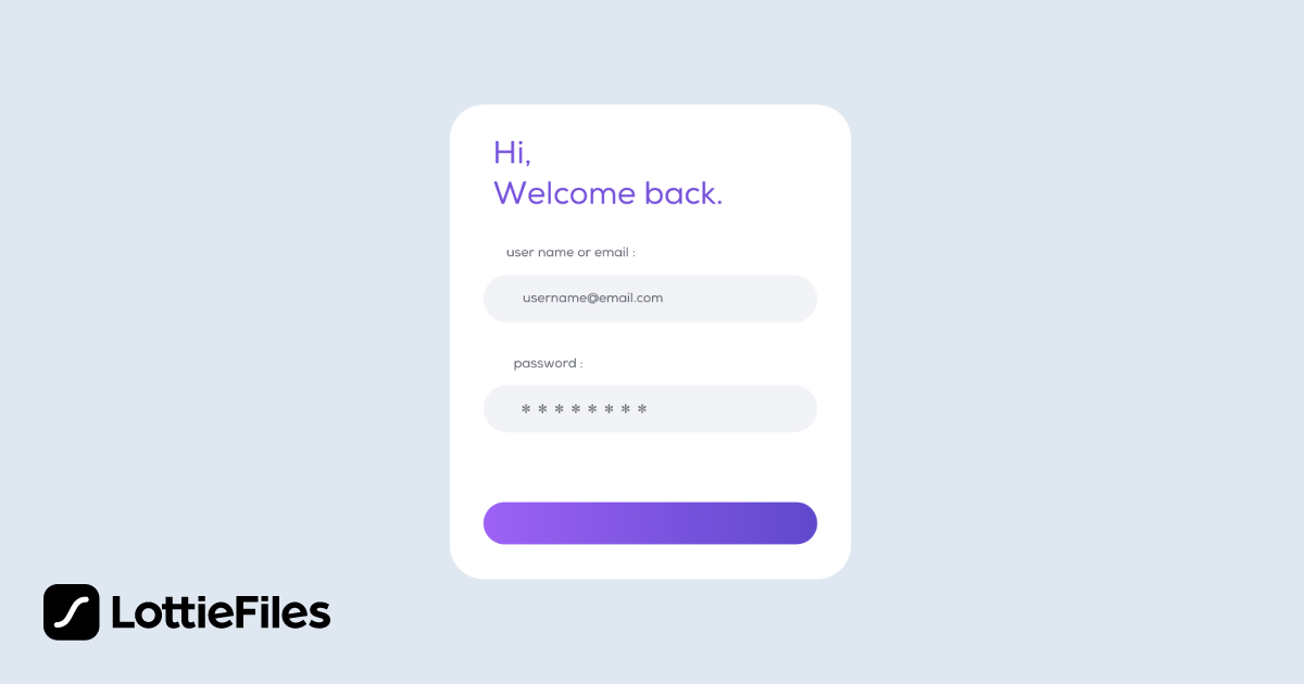 Free Login Screen Animation by Ashik Motion | LottieFiles