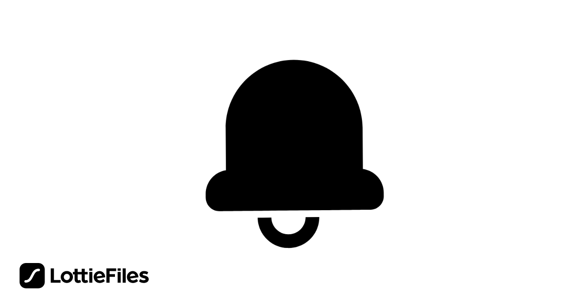 Free Notification Icon Animation by Pedro Aquino | LottieFiles
