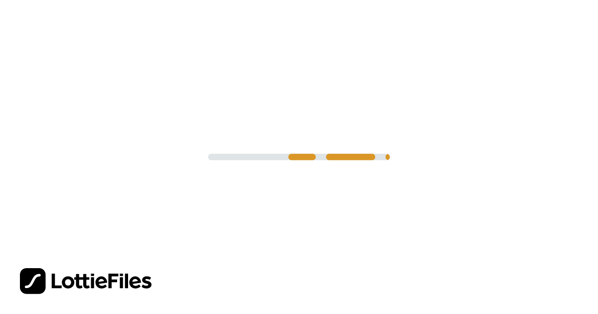 Free progress bar amber Animation by Rosemol Wilson | LottieFiles