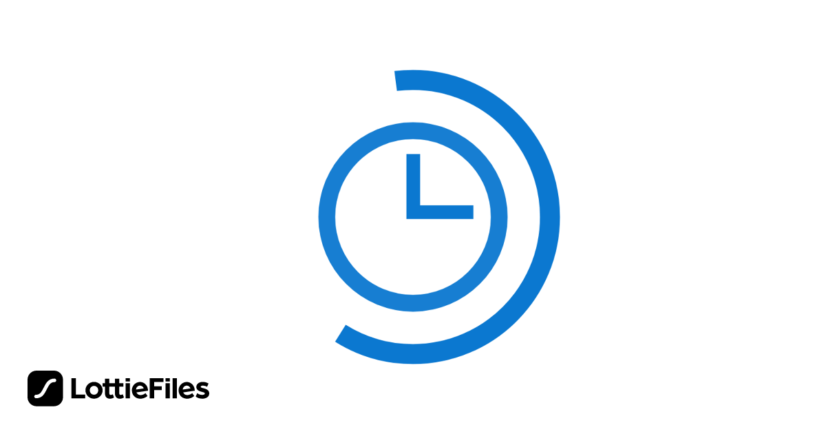 Free clock Animation by Raúl Ruiz | LottieFiles