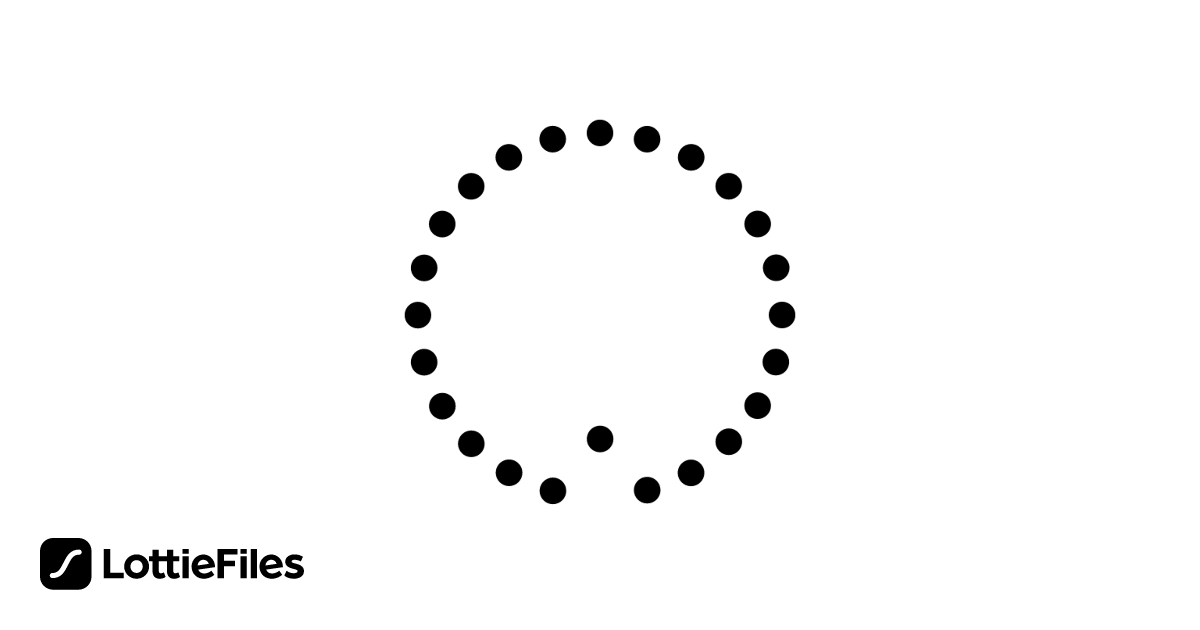 dot loader by Alexander Syniuk - LottieFiles