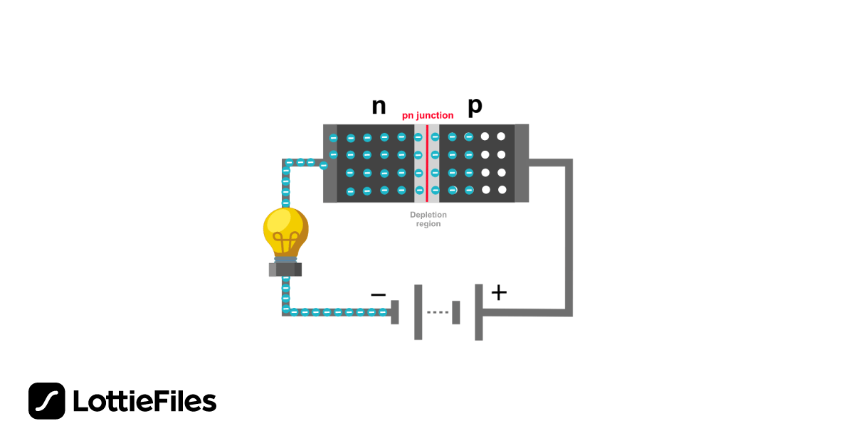 Free P-N junction - forward or reversed biased - light bulb ...