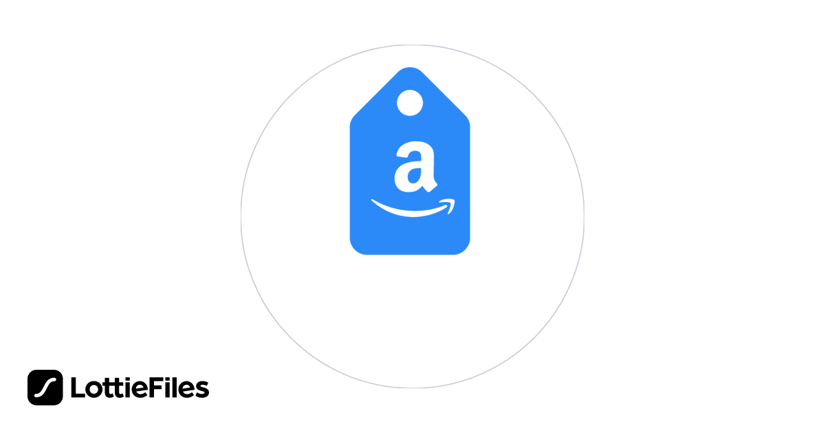 Amazon tag by Hithesh vk - LottieFiles