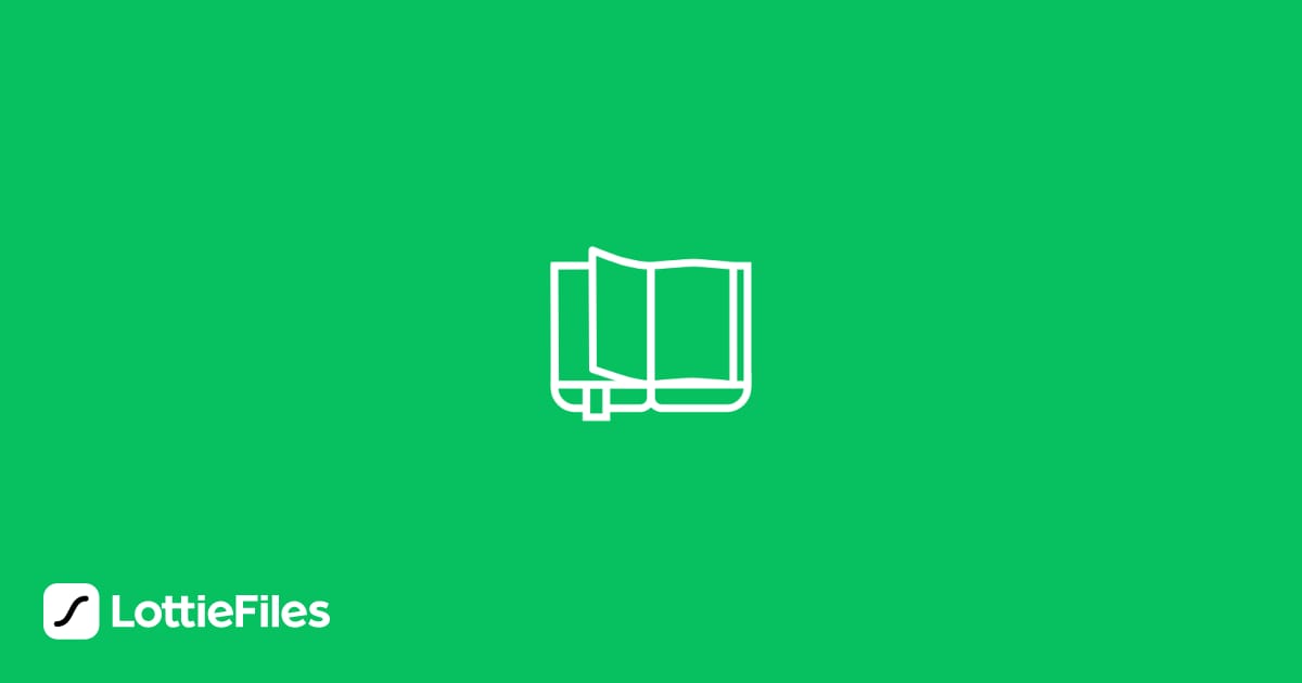 Free book loading Animation by TONG | LottieFiles